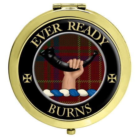 Burns Scottish Clan Crest Tie Clip - Family Crests