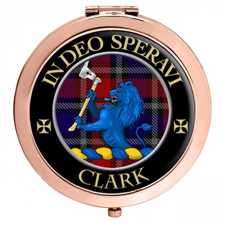 Clark (lion crest) Scottish Clan Crest Cufflink and Tie Clip Set ...