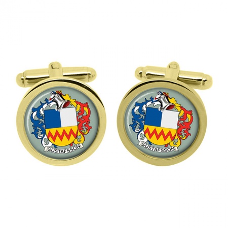 Gustafsson (Sweden) Coat of Arms Compact Mirror - Family Crests
