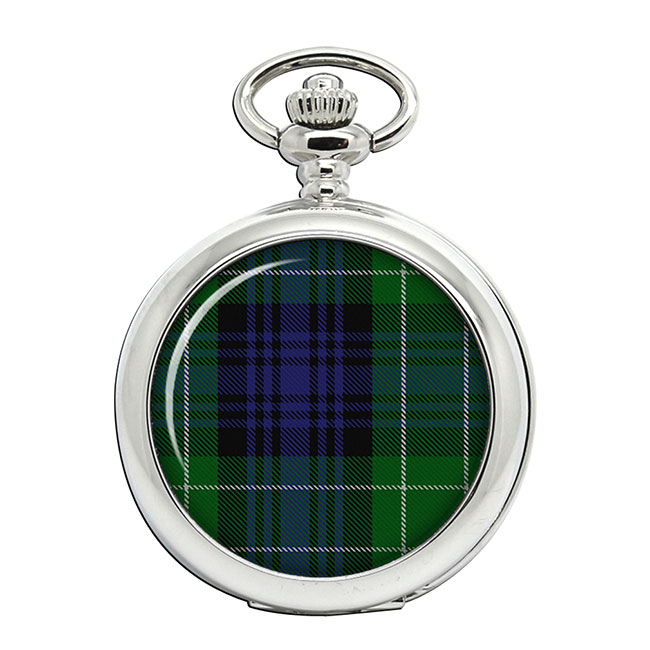 Abercrombie Scottish Tartan Pocket Watch - Family Crests