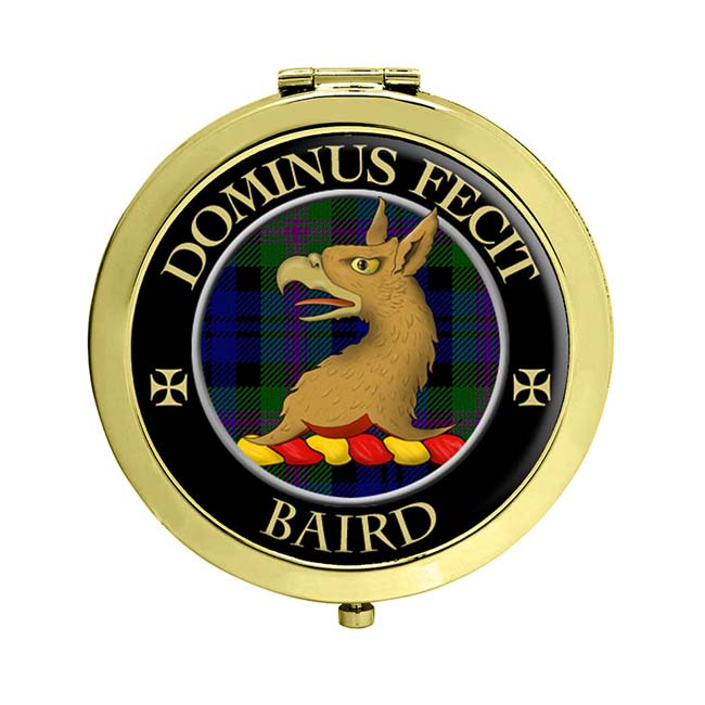 Baird Scottish Clan Crest Compact Mirror - Family Crests