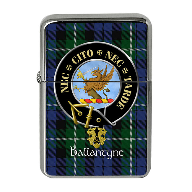 Ballantyne Scottish Clan Crest Flip Top Lighter - Family Crests