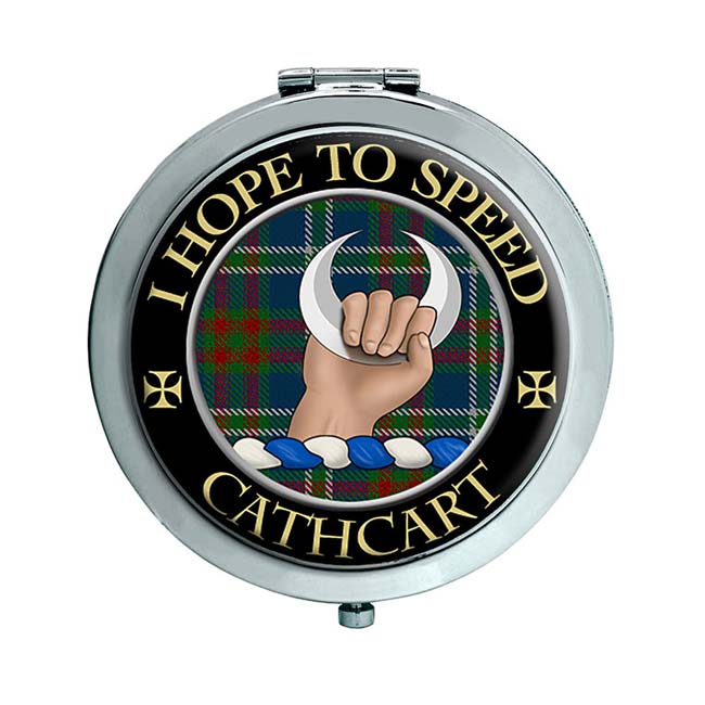 Cathcart Scottish Clan Crest Compact Mirror - Family Crests