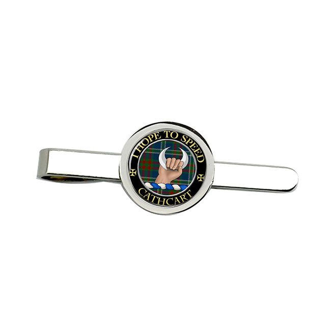 Cathcart Scottish Clan Crest Tie Clip - Family Crests
