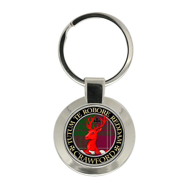 Crawford Scottish Clan Crest Key Ring - Family Crests