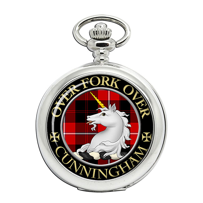 Cunningham Scottish Clan Crest Pocket Watch - Family Crests
