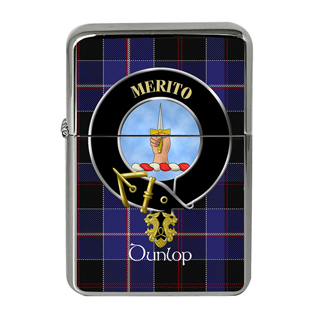 Dunlop Scottish Clan Crest Flip Top Lighter - Family Crests