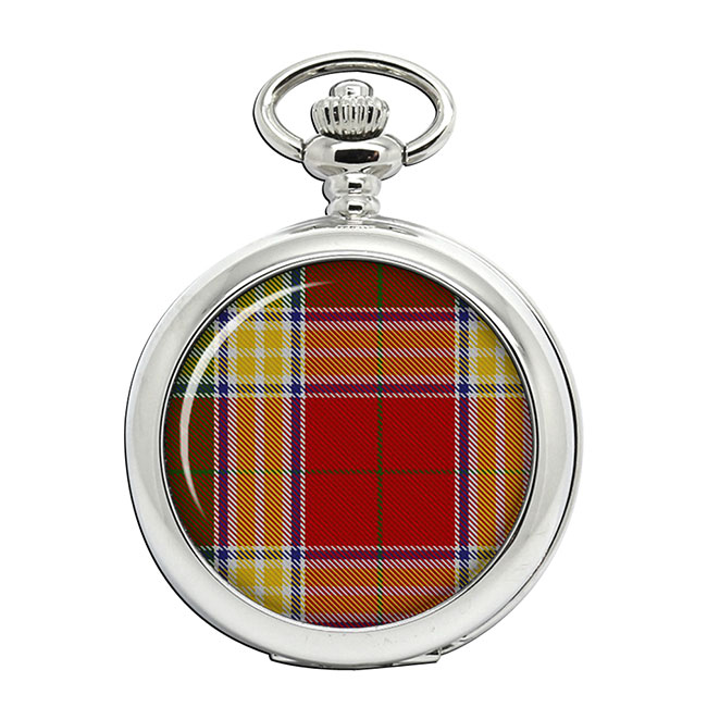 Gibbs Scottish Tartan Pocket Watch - Family Crests