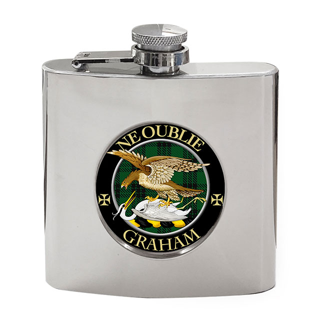 Graham Scottish Clan Crest Hip Flask - Family Crests