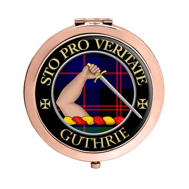 Guthrie Scottish Clan Crest Compact Mirror - Family Crests