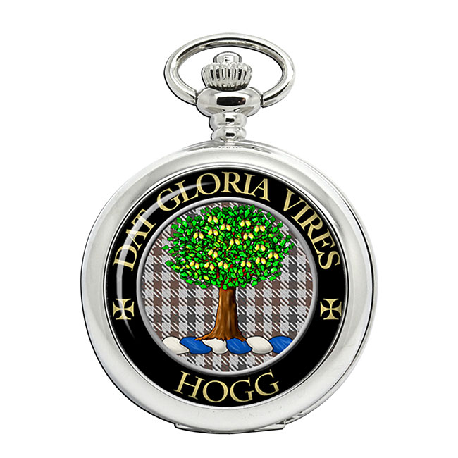Hogg Scottish Clan Crest Pocket Watch - Family Crests