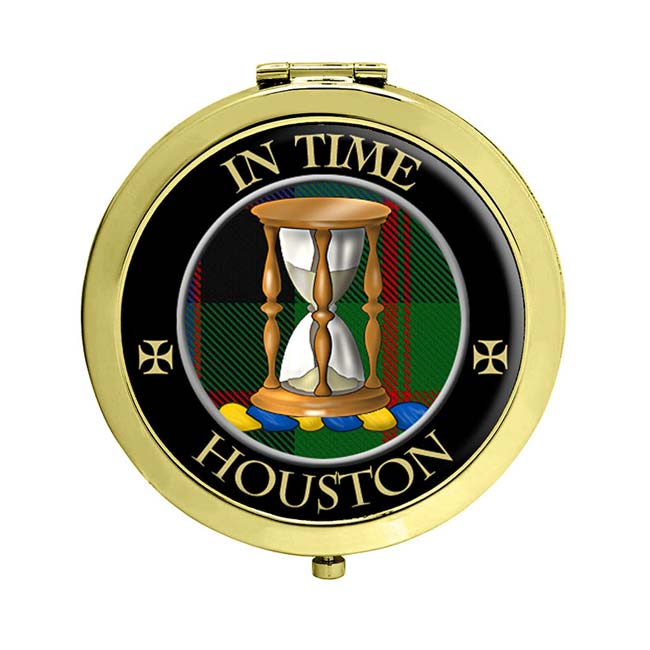 Houston Scottish Clan Crest Compact Mirror - Family Crests