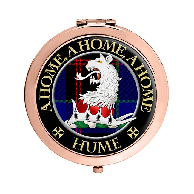 Hume Scottish Clan Crest Compact Mirror - Family Crests