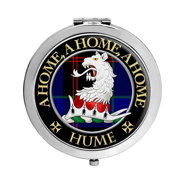 Hume Scottish Clan Crest Compact Mirror - Family Crests