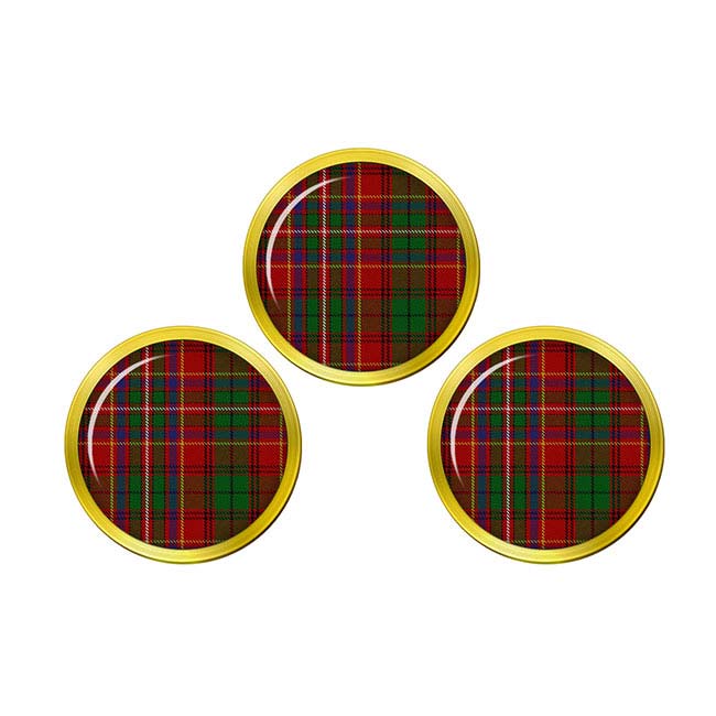 Innes Scottish Tartan Golf Ball Markers - Family Crests