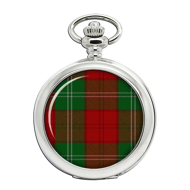 Lennox Scottish Tartan Pocket Watch - Family Crests