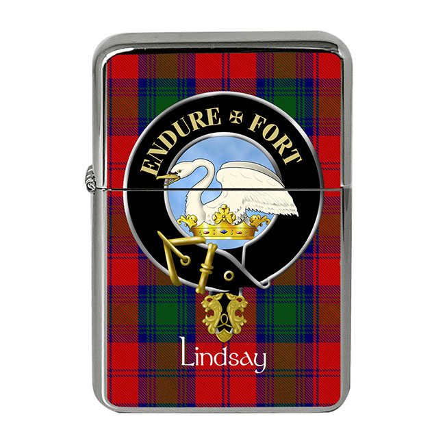Lindsay Scottish Clan Crest Flip Top Lighter - Family Crests