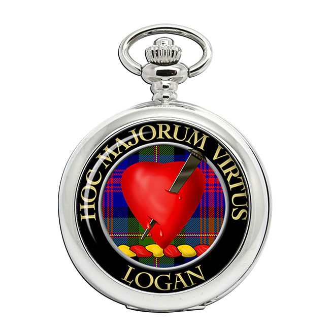 Logan Scottish Clan Crest Pocket Watch - Family Crests