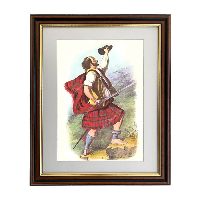 MacDuff Scottish Clansman Print - Family Crests