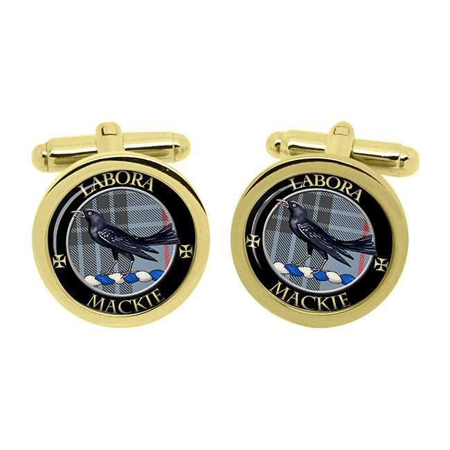 Mackie Scottish Clan Crest Cufflinks - Family Crests