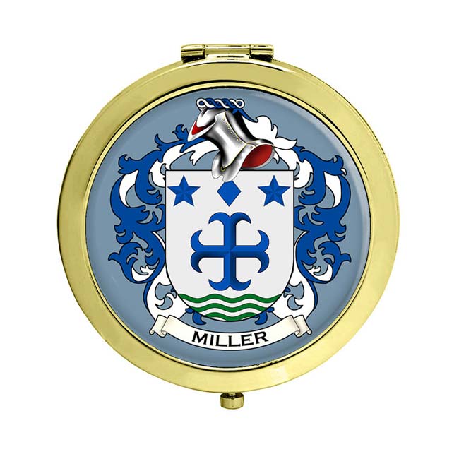 Miller (Scotland) Coat of Arms Compact Mirror - Family Crests