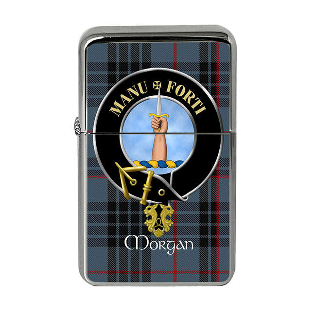 Morgan Scottish Clan Crest Flip Top Lighter - Family Crests