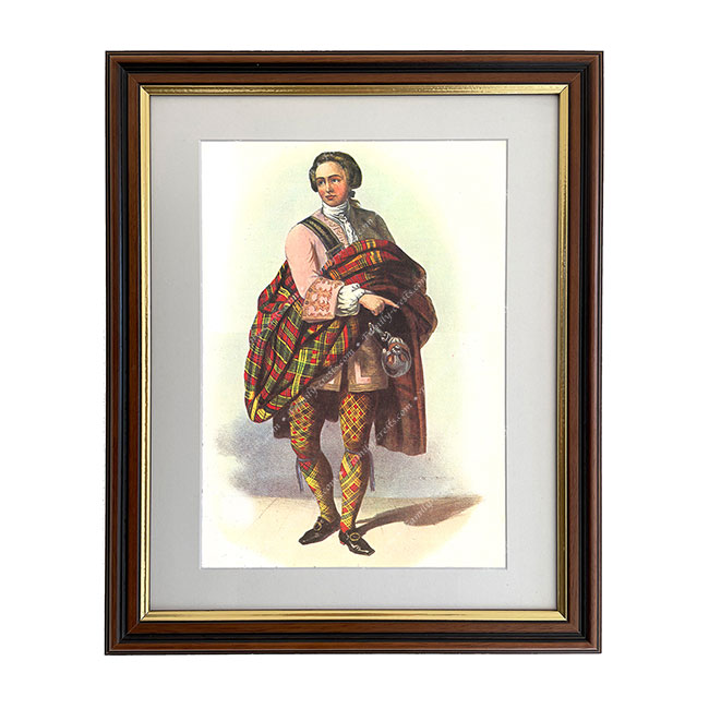 Ogilvie Scottish Clansman Print - Family Crests