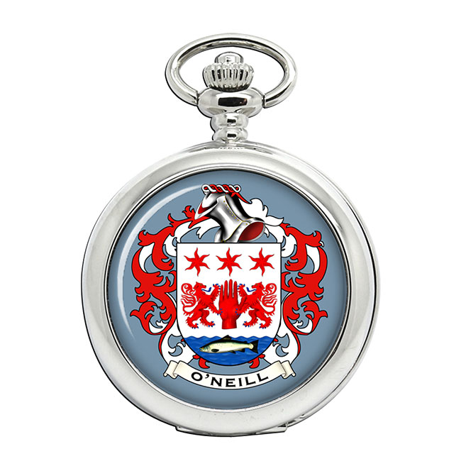 O'Neill (Ireland) Coat of Arms Pocket Watch - Family Crests