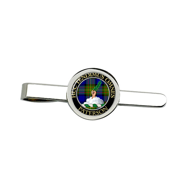 Paterson Scottish Clan Crest Tie Clip - Family Crests