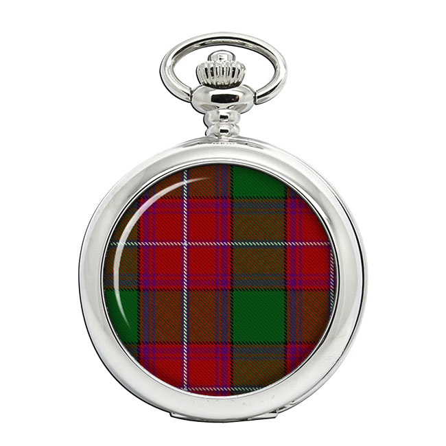 Rattray Scottish Tartan Pocket Watch - Family Crests