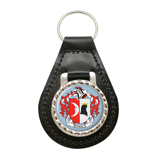 Schulz (Germany) Coat of Arms Key Fob - Family Crests