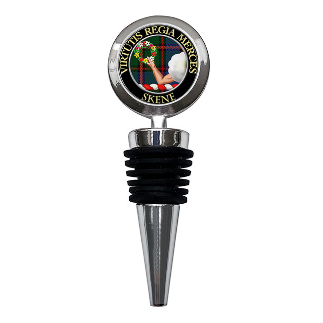 Skene Scottish Clan Crest Bottle Stopper - Family Crests