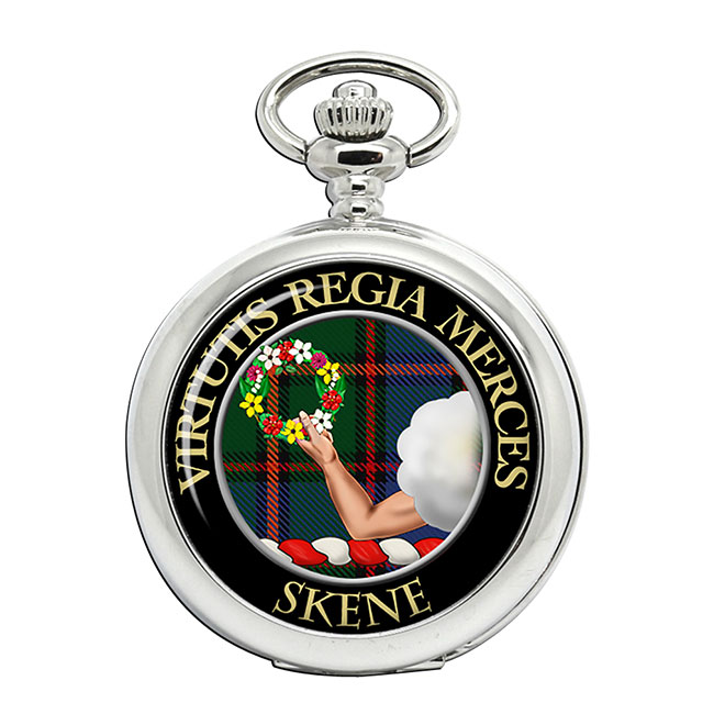 Skene Scottish Clan Crest Pocket Watch - Family Crests
