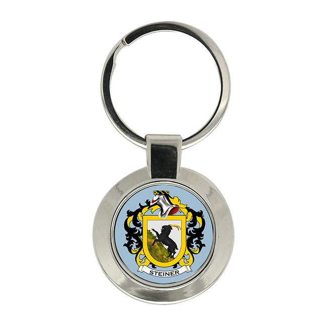 Steiner (Swiss) Coat of Arms Key Ring - Family Crests