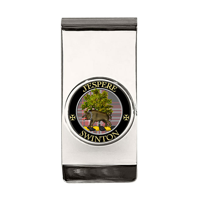 Swinton Scottish Clan Crest Money Clip - Family Crests