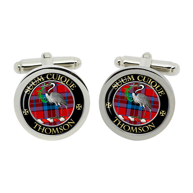 Thomson Scottish Clan Crest Cufflinks - Family Crests