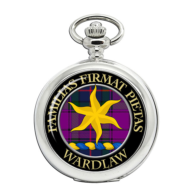 Wardlaw Scottish Clan Crest Pocket Watch - Family Crests