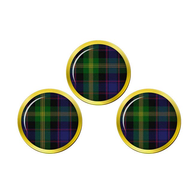 Watson Scottish Tartan Golf Ball Markers - Family Crests