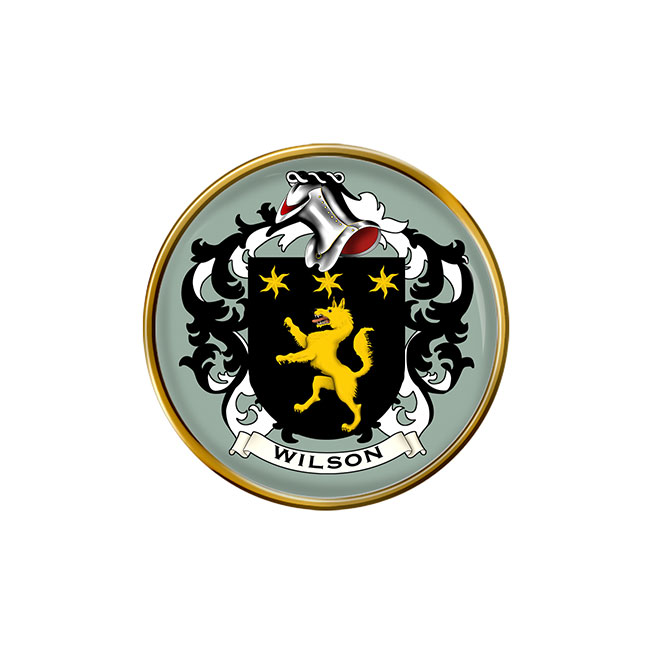 Wilson (England) Coat of Arms Pin Badge - Family Crests