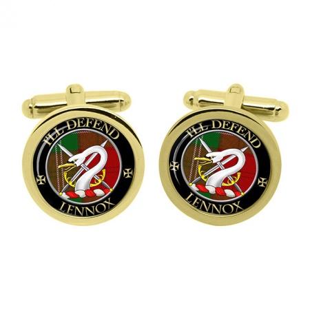 Lennox Scottish Clan Crest Cufflinks - Family Crests