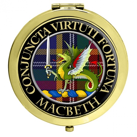 Macbeth (wyvern crest) Scottish Clan Crest Tie Clip - Family Crests