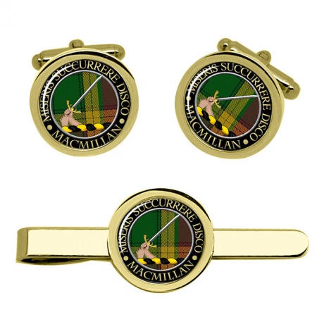 MacMillan Scottish Clan Crest Tie Clip - Family Crests