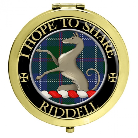 Riddell Scottish Clan Crest Cufflink and Tie Clip Set - Family Crests