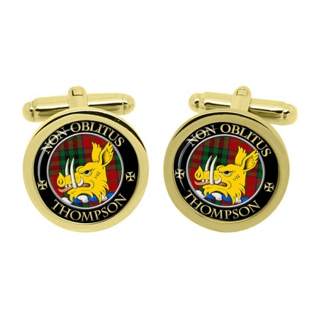 Thompson (Mactavish) Scottish Clan Crest Cufflinks - Family Crests